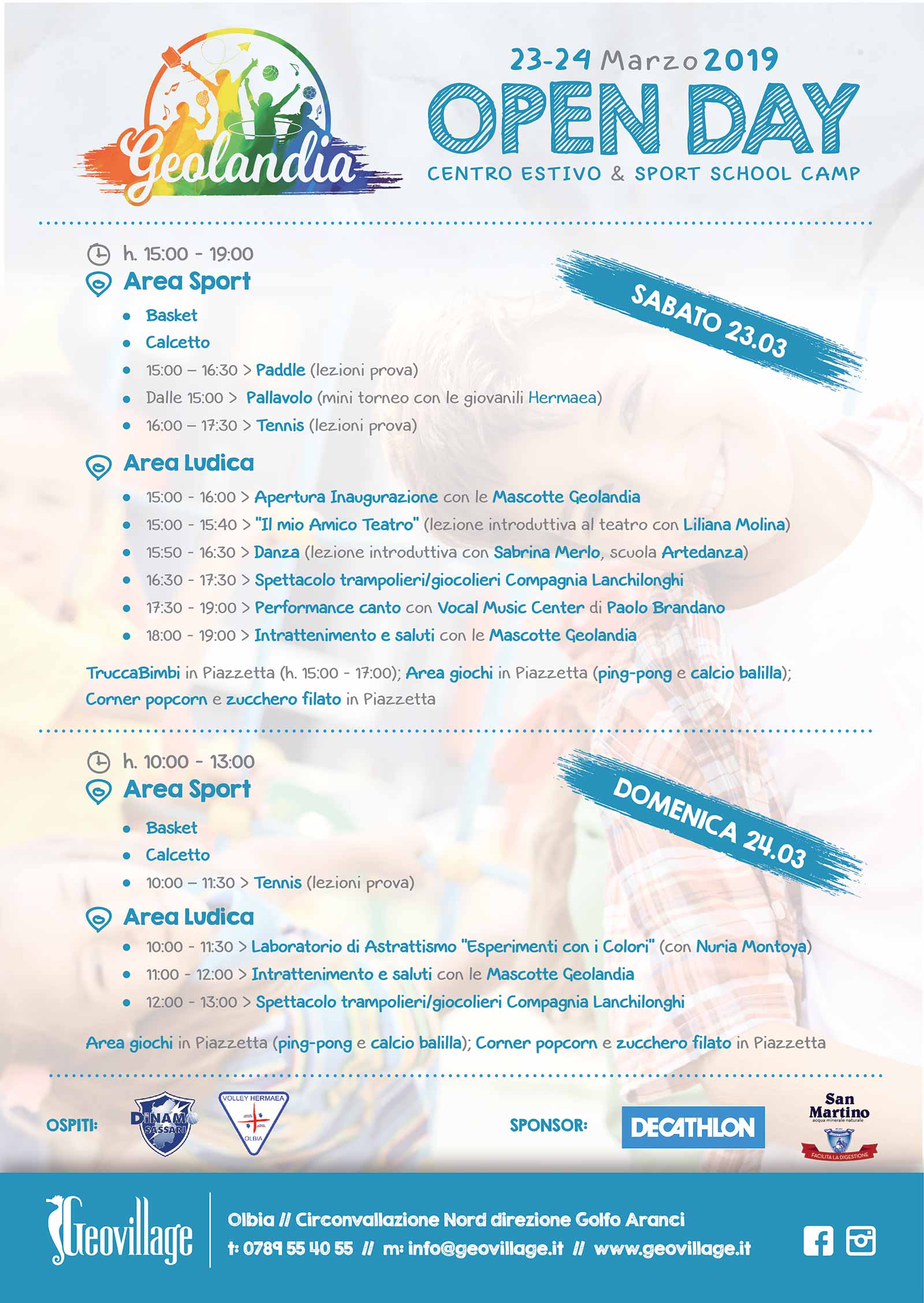 Olbia, torna Geolandia: ecco l'open day al Geovillage