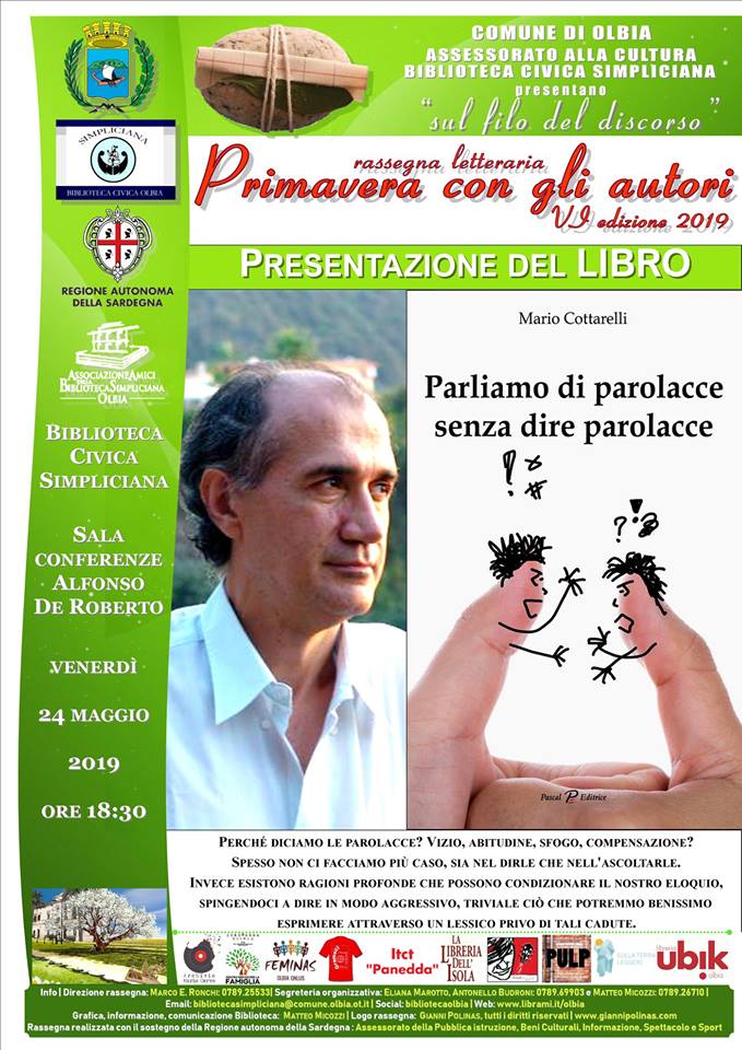 Olbia, biblioteca civica: Mario Cottarelli e le parolacce