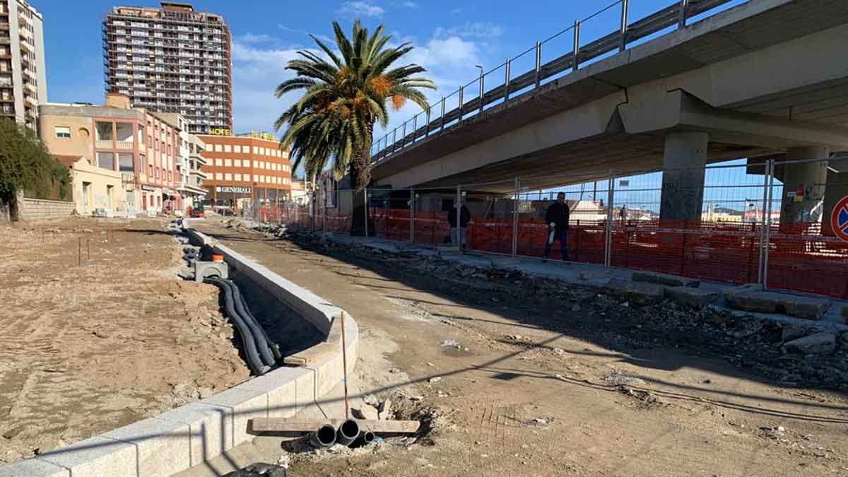 Olbia, lavori in ritardo: via Genova bloccata fino al 22 maggio