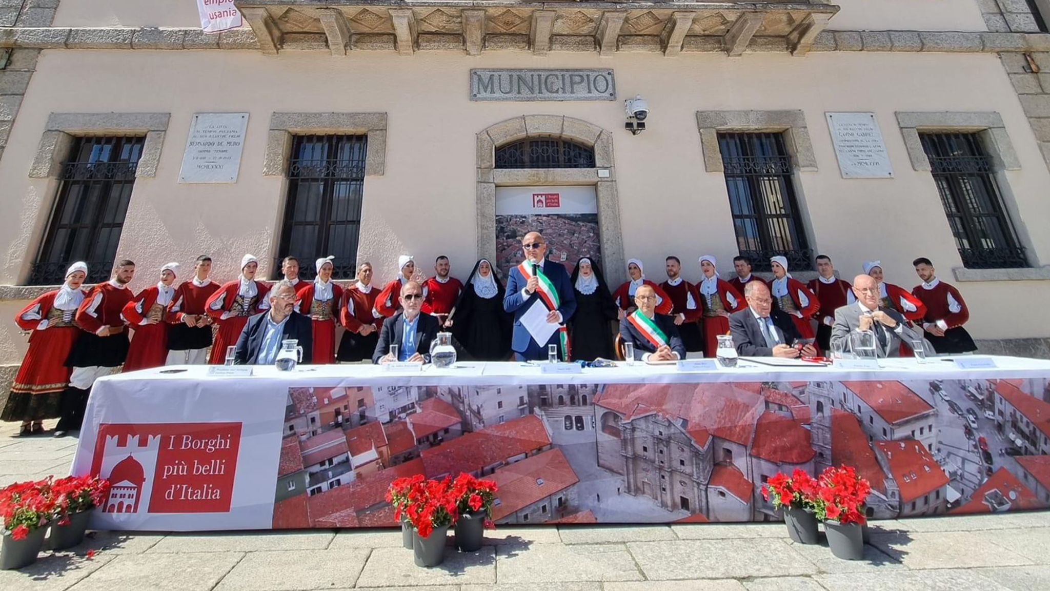 Tempio in festa per la consegna della Bandiera "Borghi più belli d'Italia"